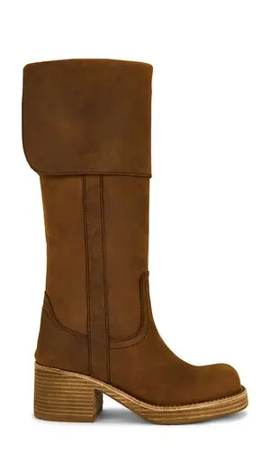 Jeffrey Campbell Cyrene Boot In Tan - Tan Natural