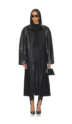 LAMARQUE Alexandra Leather Coat