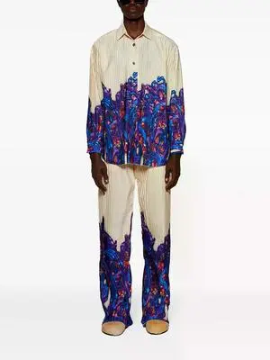 CASELLA MEYER Desert-print Shirt