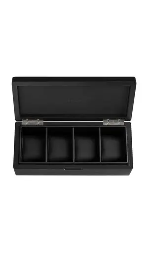 Shinola Watch Collector's Box - Black Oak & Black