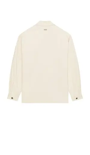 DRÃ´LE DE MONSIEUR La Surchemise Corduroy In White