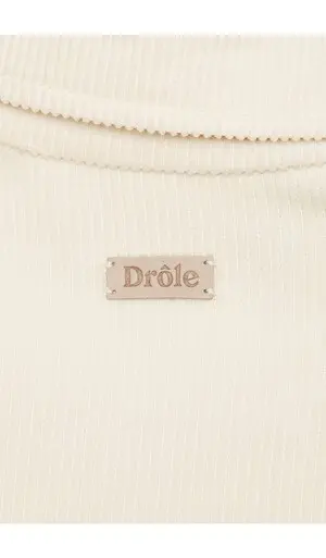 DRÃ´LE DE MONSIEUR La Surchemise Corduroy In White