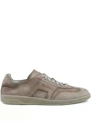 Santoni Dbs Oly Suede Sneakers