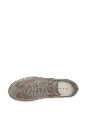 Santoni Dbs Oly Suede Sneakers