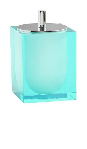 Jonathan Adler Hollywood Canister In Teal