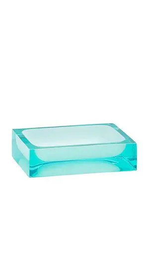 Jonathan Adler Hollywood Soap Dish In Teal