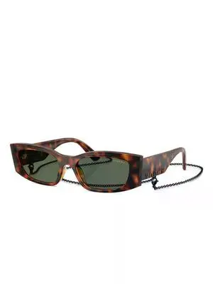 VOGUE EYEWEAR Chain-detail Rectangle Sunglasses