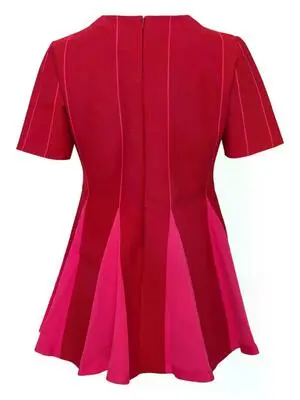 CFCL Conic Short-sleeve Blouse - Red