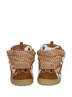 LANVIN Curb Low-top Sneakers - Brown
