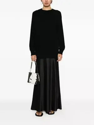 Christopher Esber Monument Layered Cashmere Dress - Black