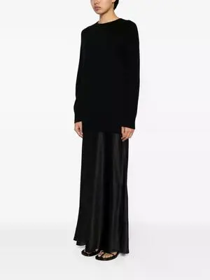 Christopher Esber Monument Layered Cashmere Dress - Black