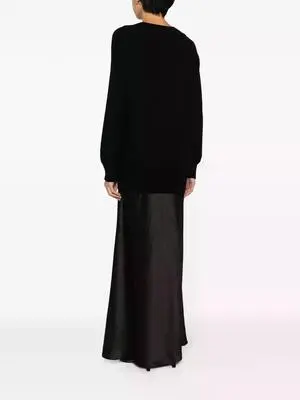 Christopher Esber Monument Layered Cashmere Dress - Black
