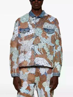 EARTHLING VIP Denim Jacket - Brown