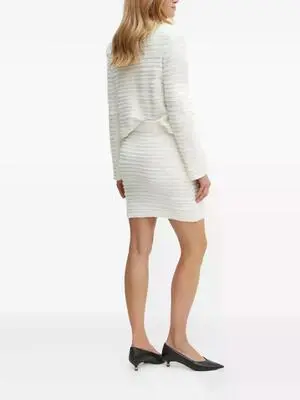 SIMONA CORSELLINI Ribbed Mini Skirt