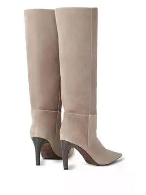 Brunello Cucinelli Monili-detail Knee High Boots