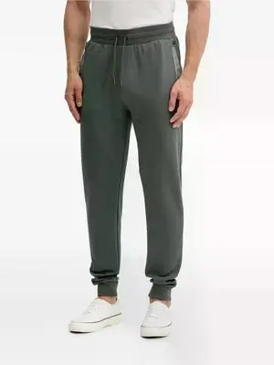 BOSS Drawstring-waist Cotton Trousers