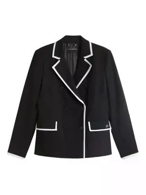 Karl Lagerfeld Notched Lapel Coats For Women