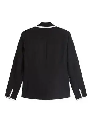 Karl Lagerfeld Double-breasted Trim Coat