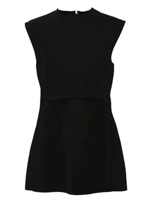 JIL SANDER Crew-neck Silk Top