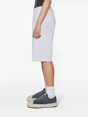 SAINTWOODS Logo-print Cotton Track Shorts