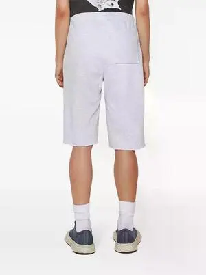 SAINTWOODS Logo-print Cotton Track Shorts