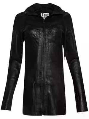 Natasha Zinko Leather Mini Dress - Black