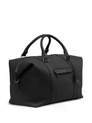 MAISON DE SABRE Leather Duffle Bag - Black