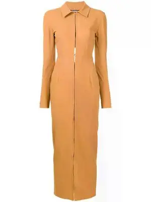 Jacquemus Obiou Straight Fitted Dress