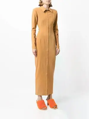 Jacquemus Obiou Straight Fitted Dress