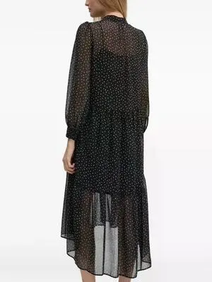 Sisley Polka-dot Midi Dress