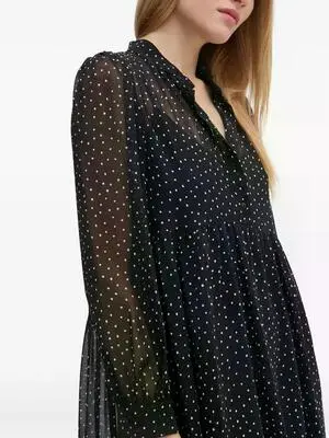 Sisley Polka-dot Midi Dress