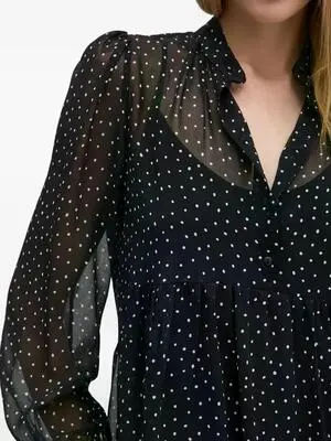 Sisley Polka-dot Midi Dress