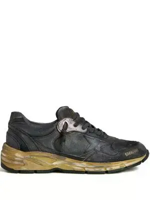 GOLDEN GOOSE Leather Lace-up Sneakers - Black