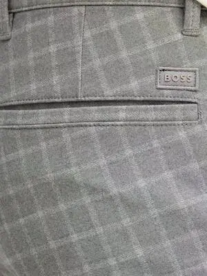 BOSS Checked-pattern Trousers