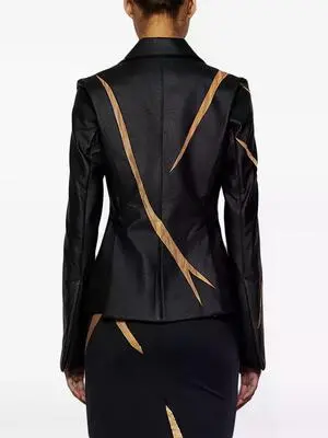 DI PETSA Broken Cracked Blazer