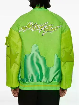 MEMBERS OF THE RAGE Oversized Varsity Jacket