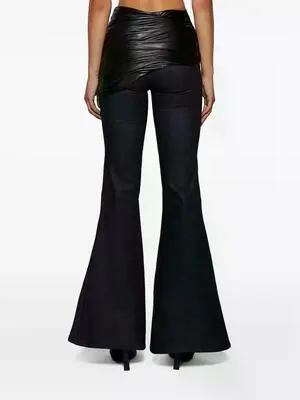DI PETSA Draped Bootcut Jeans