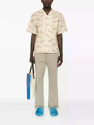 Marni Tiger-print Poplin Shirt