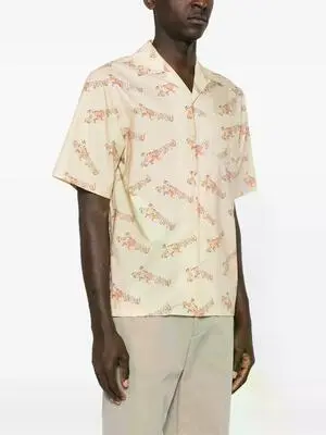 Marni Tiger-print Poplin Shirt