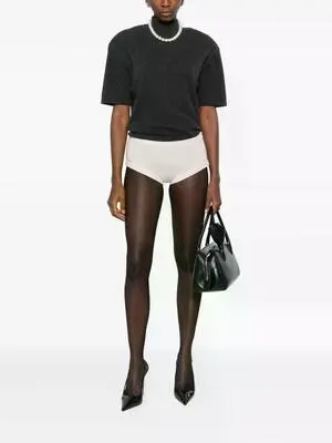 ROWEN ROSE Knitted Shorts - White