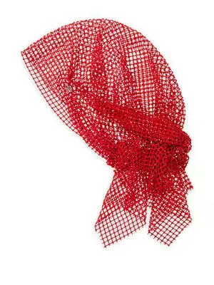 MAISON MICHEL Riri Hat - Red