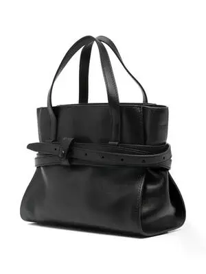 Moschino Small Buckle-belt Tote Bag