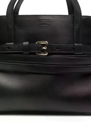 Moschino Small Buckle-belt Tote Bag