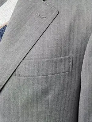 Brunello Cucinelli Herringbone Blazer