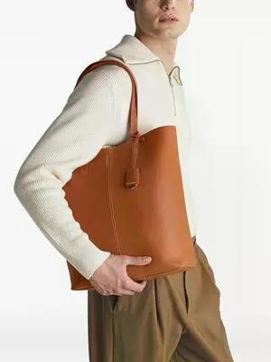 MAISON DE SABRE Tall Leather Tote