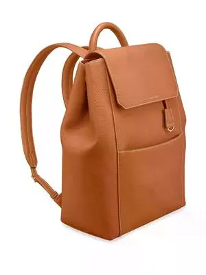 MAISON DE SABRE Large Leather Backpack - Brown