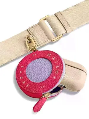 MAISON DE SABRE Leather Coin Purse - Pink