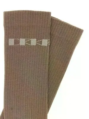 Rick Owens Jacquard Socks