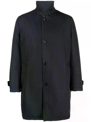 Brunello Cucinelli Single-breasted Cotton-blend Coat