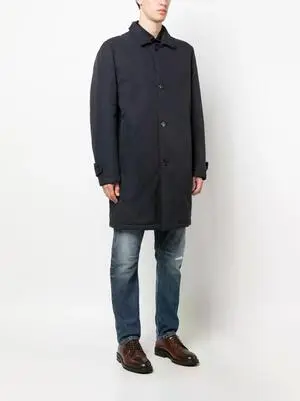 Brunello Cucinelli Single-breasted Cotton-blend Coat